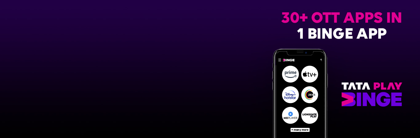 Tata Play (formerly Tata Sky) Binge App: All OTT Platforms in One App